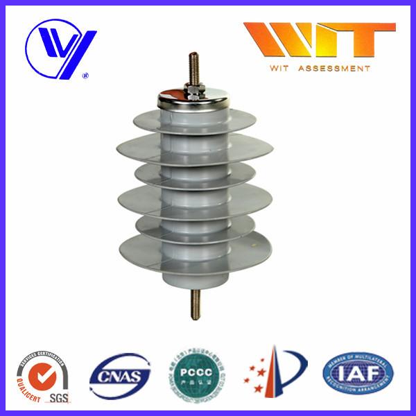 Quality 15KV Polymer Metal Oxide Gapless Surge Arrester Gray Color with KEMA for sale