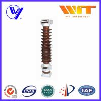 Quality 69KV Porcelain Electronic Zinc Oxide Lightning Arrester With Double Sealing for sale