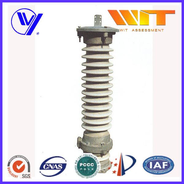 Quality MOA Type Lightning Surge Arrestor 69KV 10KA Outdoor Porcelain Arrester for Distribution Networks for sale