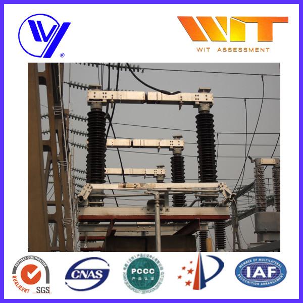 전력 스브스테이션 GW37-126을 위한 126KV 자동차 조종된 고전압 차단 스위치
