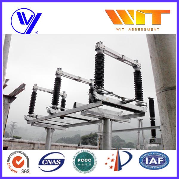 전력 스브스테이션 GW37-126을 위한 126KV 자동차 조종된 고전압 차단 스위치