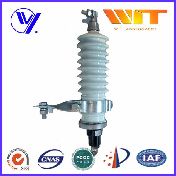 Quality 60KV High Voltage Porcelain Surge Arrester for Electrical Transformer for sale