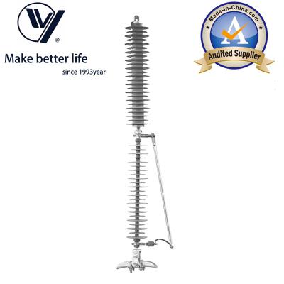 China 110kV Polymer Housed Surge Arrester with Leave Device for Substation for sale