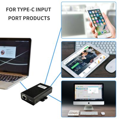 Cina convertitore di Ethernet del separatore del Usb C di 44-57vdc Poe in vendita