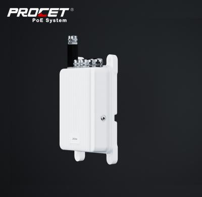China Attivo all'aperto della cassa della lega di alluminio degli iniettori del Ce 60w Poe dell'UL di IEEE802.3Bt for sale