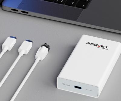 Cina CE dell'adattatore 60w di Ethernet del Usb C Poe di Procet BT approvato in vendita