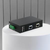 China 100-240 Vac Input 802.3 At Poe+ Injector With Din Rail Mount Bracket for sale