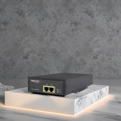China PROCET ha prodotto il potere 55V sopra l'iniettore 802,3 di Ethernet PoE+ a for sale