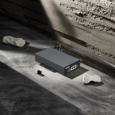 China 100-240VAC PoE+ convertitore multimediale con illuminazione protezione uso per punti di accesso wireless e Smart Kiosks for sale