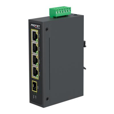 中国 PT-PIS4PB1S-M PoE Injector Adapter with Metal Case for Professional Buyers 販売のため