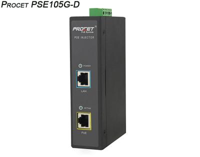China 1 inyector portuario PT-PSE105G-D de IEEE802.3at Midspan PoE en venta