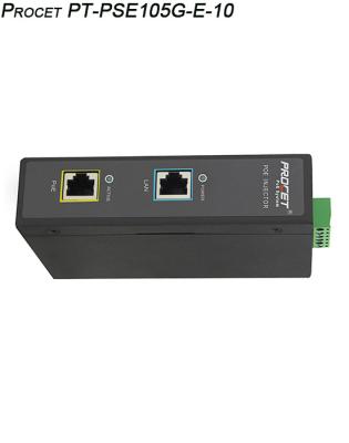 Cina Uscita introdotta iniettore anti-interferenza 55V 550mA di protezione 10G PoE 12-48VDC 2.5A in vendita