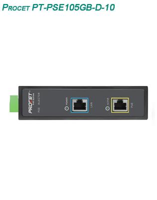 China IEEE802.3 a corrente continua di AF BT sopra l'iniettore 50VDC di Ethernet a 57VDC for sale