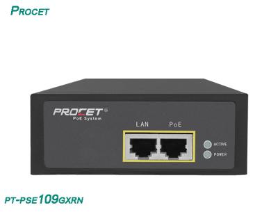 Cina Iniettore passivo di potere di VoIP POE dell'hotel delle città universitarie 160 watt in vendita