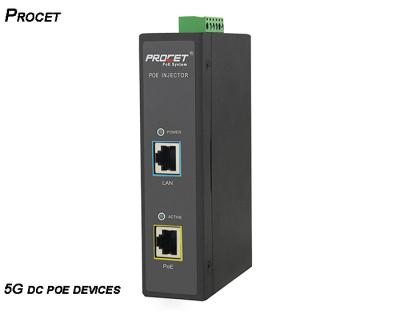 中国 Procet 5G産業繊維PoEの注入器は防水場合との44-57Vdcを出力した 販売のため