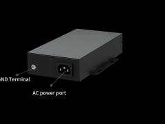 The PoE+ media converter with Fiber, LAN, PoE Ports for Powering Industrial Networks