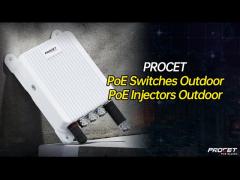 The best PoE switch compatible to use with any IEEE802.3af/at/bt compliant terminals