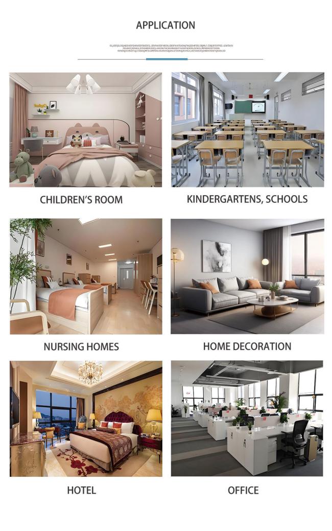 Soft Color Not Peel After Soaking Natural Eco-Friend Interior Exterior Wall Paint