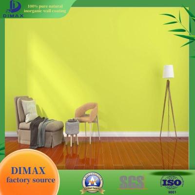 Cina Zero VOC Vernice interna minerale inorganica Purifica l'aria Naturale Eco-friendly 20kg/tamburo in vendita