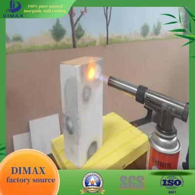 China A1 Grade Fireproof Mold Moisture Resistant Inorganic Mineral Paint with Purify Air Feature à venda