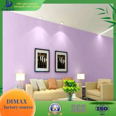 Cina Zero Formaldehyde Inorganic Interior Wall Painting Soft Color Not Peel After Soaking in vendita