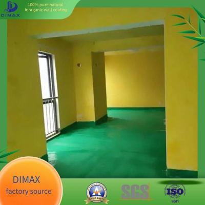 China Resistente à água e respirável Sem produtos químicos Tinta de parede mineral 20 kg/tambor Formaldeído 0 à venda