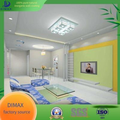 China Ten Together Formaldehyde Resistant Antibacterial Inorganic Mineral Spray Wall Paint Te koop