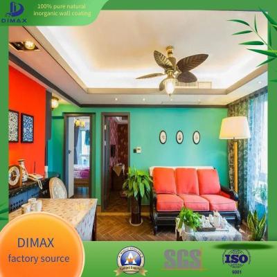 China Ten Together Formaldehyde Resistant Antibacterial Inorganic Mineral Spray Wall Paint Te koop