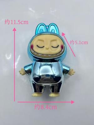 China Fashion Toys & Doll Display Box Dust-proof Doll Organizer Rotatable LABUBU for sale