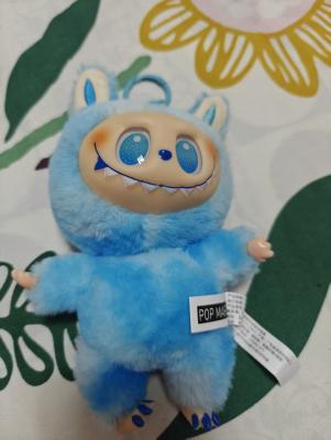 China POPMART Labubu Monsters Serie de postres caja misteriosa Plush & Vinyl Muñeca de figuras coleccionables con soporte de exhibición en venta