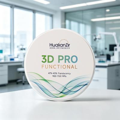 China 3D Dental Zirconia Milling Disc Zirconia Block Wear Resistance For Prosthetic Solutions for sale