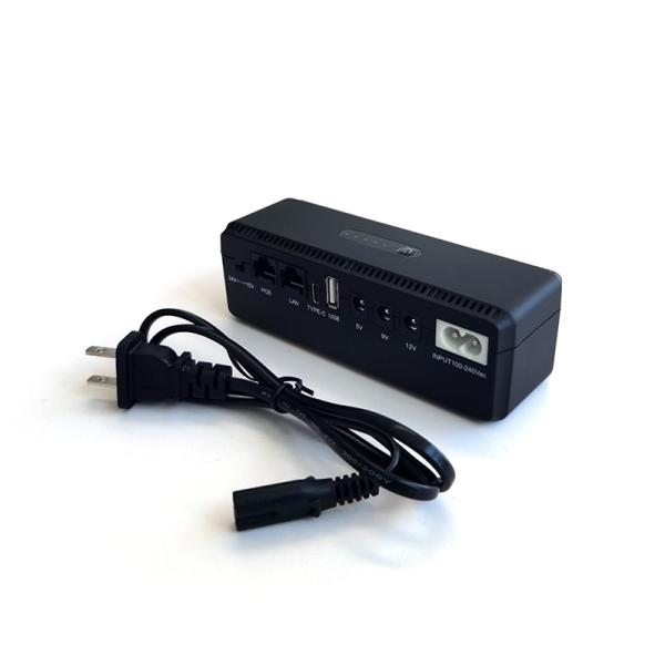 Quality 12v Uninterruptible Power Supply UPS For Modem And Router 8000mah 8800mah for sale