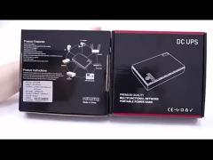 12V 10400mah Mini UPS Stroomvoorziening 18W 36W Mini UPS Poe Voor Wifi Router UPS