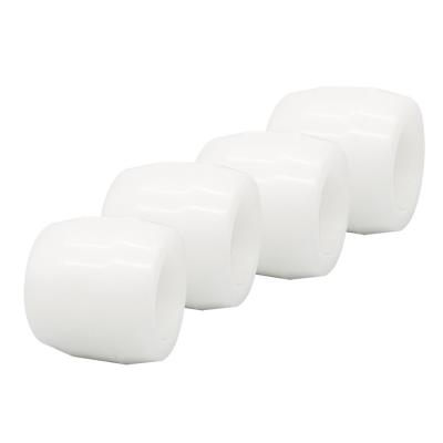 China 80mm Diameter Durable Nylon Load Wheels With Bearings For Manual Pallet Jacks for sale