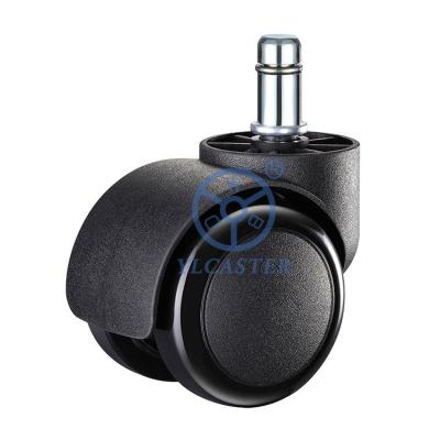 Cina Macchine per colata continua di nylon solide della sedia di Ring Stem Black Furniture Wheels della presa di  M10 in vendita