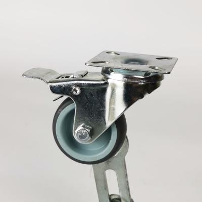 Китай Промышленные легкие колеса серое гладкое колесо протектор пластиковый ядро до 144 фунтов продается