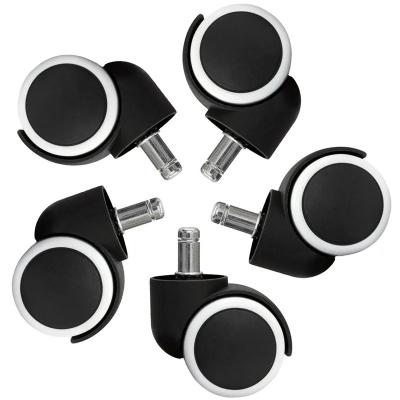 China 2-3/8 Inch Overall Height Light Duty Casters For Convenient Mobility for sale