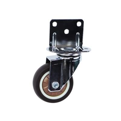 中国 スウィーベルロック 軽量鋼車輪 グレーホイール 2-4 インチ半径 - 144ポンドまで 販売のため