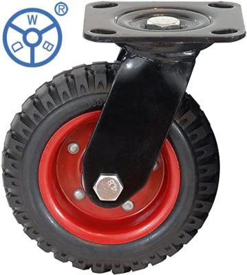China 3 Inch Steel Caster Wheels With 2.5 Inch Bolt Hole Spacing for sale