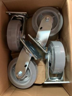 Cina Ruote di carrello senza rumore e resistenti all'usura con fusto a filo M12x15mm in vendita