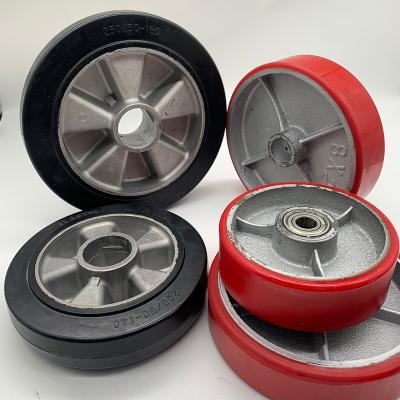 China Bolt Hole Spacing 25 Inches Trolley Wheels Heavy Duty Designed for Trolley Cart Featuring Plate Size 4 X 45 Inches and Sturdy for sale