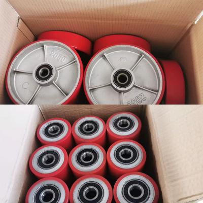 China White Grey Medical Casters 3 Inches Wheel Diameter and Double Brake Offering Stability for Medical Equipment Transport for sale