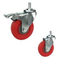 China 3 Inch PP Core 80kg Loading Medium Duty Casters For Trolleys for sale