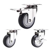 China 300lbs 5 Inch Polyurethane Wheels for sale