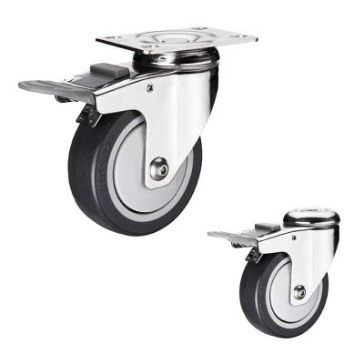 China 300lbs Capacity 5 Inch Polyurethane Wheels , ISO9001 Industrial Polyurethane Wheels for sale