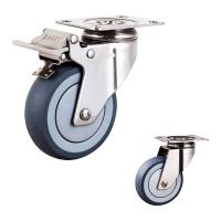 China 4inch Stainless Steel Casters for sale
