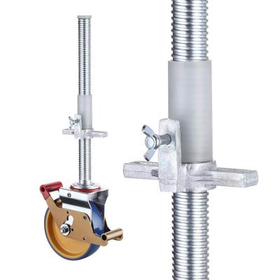 Cina Ruote per ponteggi con doppio cuscinetto a sfera Capacità di carico 200/250 kg per applicazioni pesanti in vendita