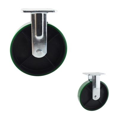 중국 1188LBS 200mm 직경 고용량 리지드 헤비 듀티 캐스터 판매용