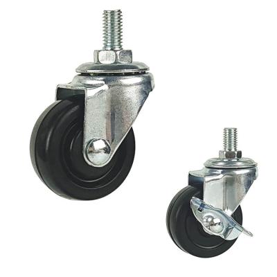 Китай стержень обязанности света колеса размера 50mm резиновыми продетый нитку рицинусами продается