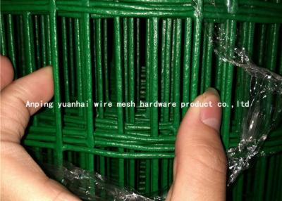 China El alambre verde sumergido caliente que cercaba el rollo, hierro soldó con autógena los paneles del ganado del alambre en venta